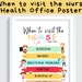 When to Visit the SCHOOL NURSE 7 B's Office Posters - Etsy