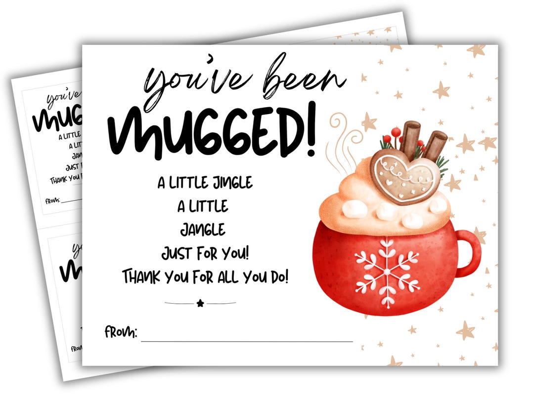 YOU'VE Been MUGGED, Appreciation Gift, Teacher, School Nurse, Nurse, Co ...