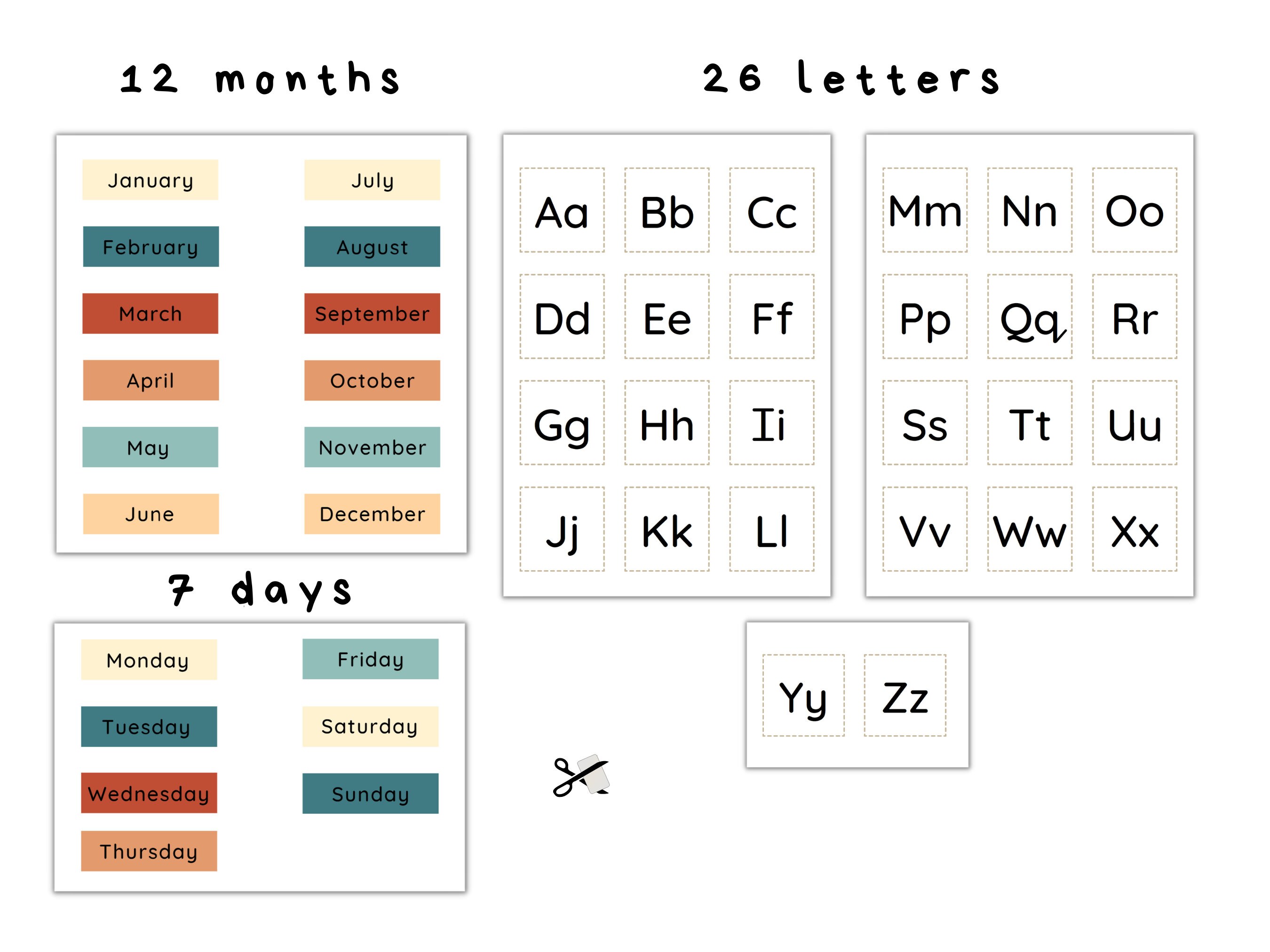 Daily Morning Board Circle Time Calendar Weather Seasons Affirmations ...