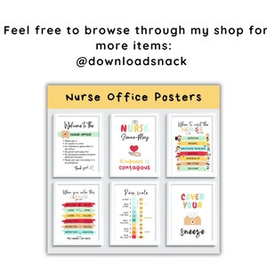 Meet the School Nurse Letter Printable Back to School Note Editable ...