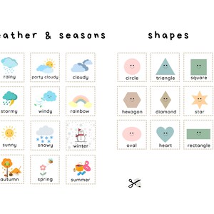 Daily Morning Board Circle Time Calendar Weather Seasons Affirmations ...