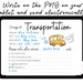 TRANSPORTATION CHANGE, Note From Home, Note for Teacher, Makes Sure ...