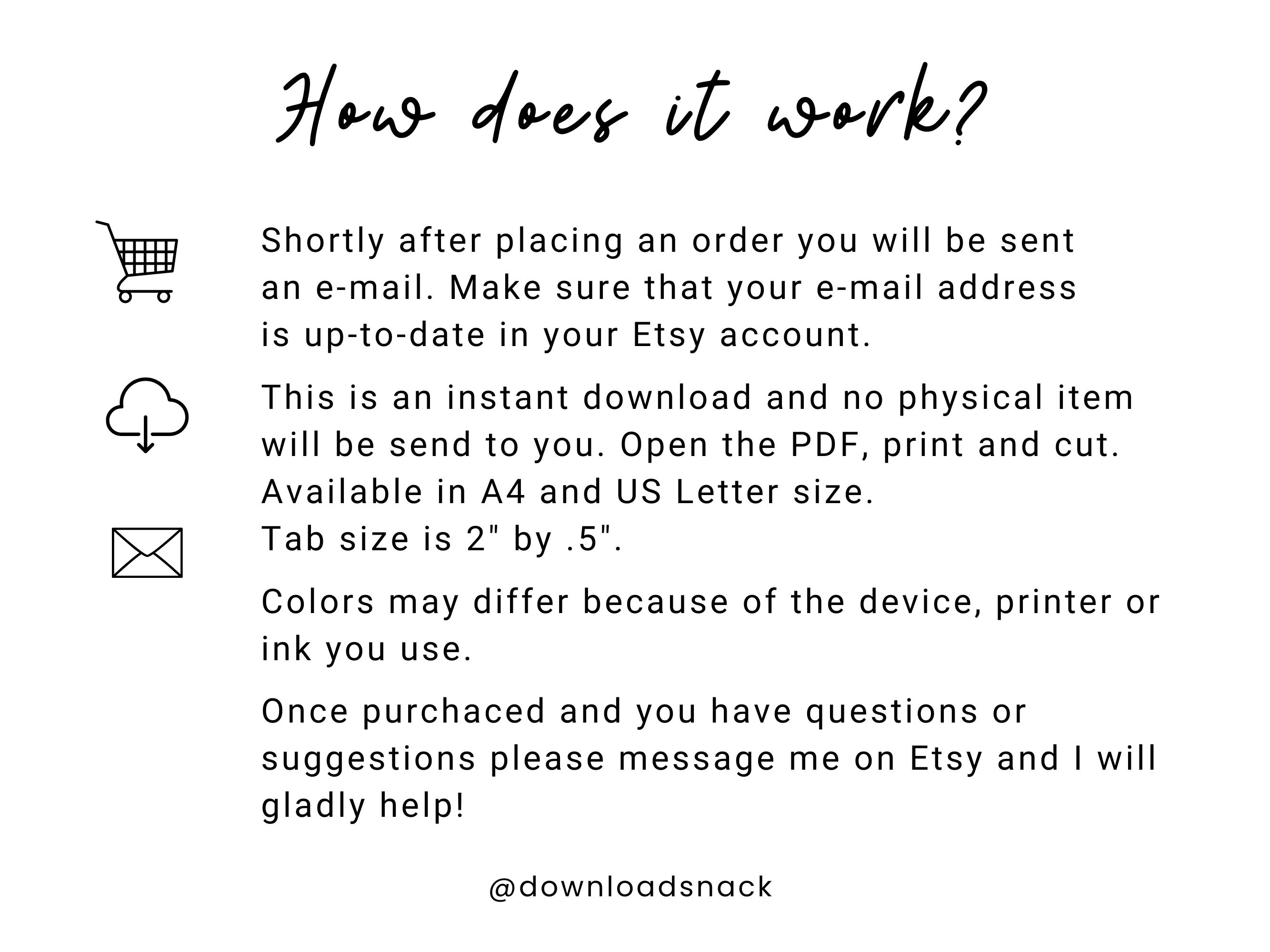 MEMORY Box TAB LABELS, Printable, School File Box, Kids School Years ...