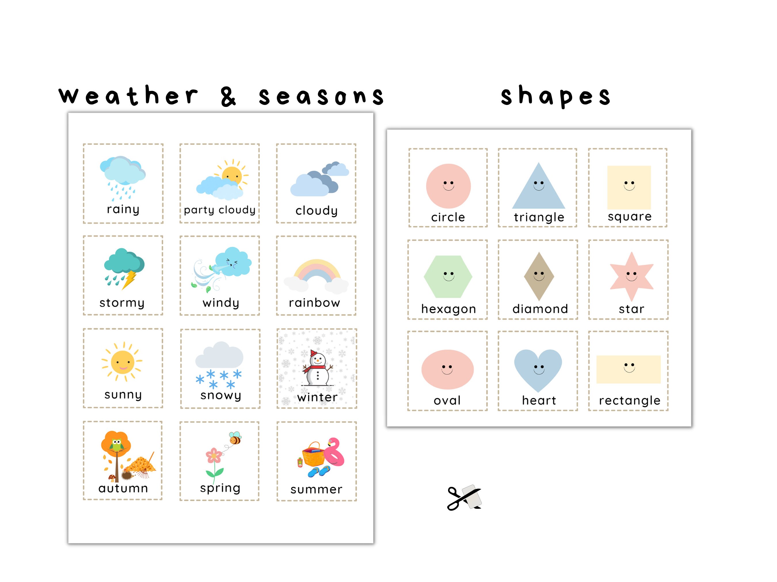 Daily Morning Board Circle Time Calendar Weather Seasons Affirmations ...