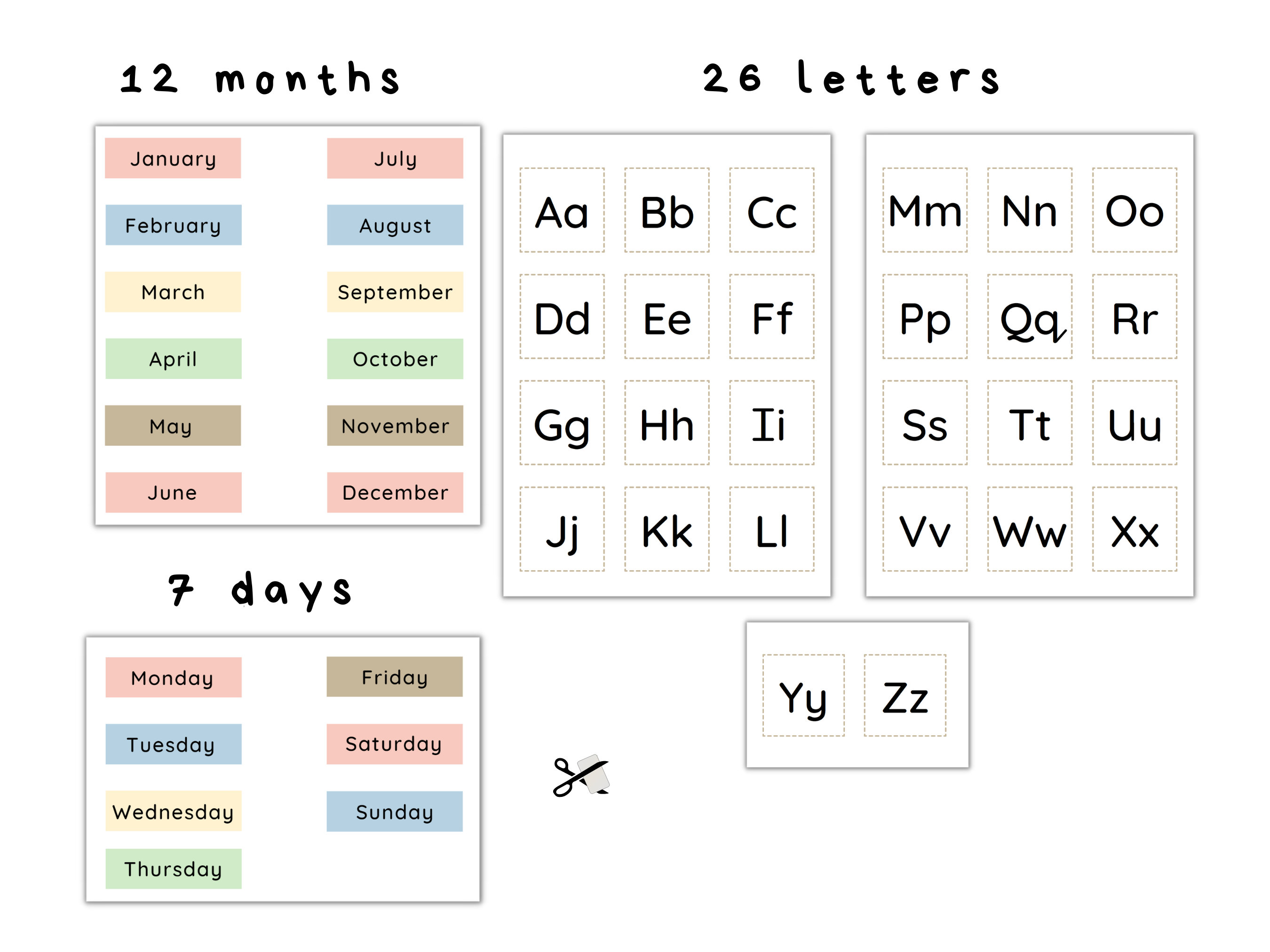 Daily Morning Board Circle Time Calendar Weather Seasons Affirmations ...