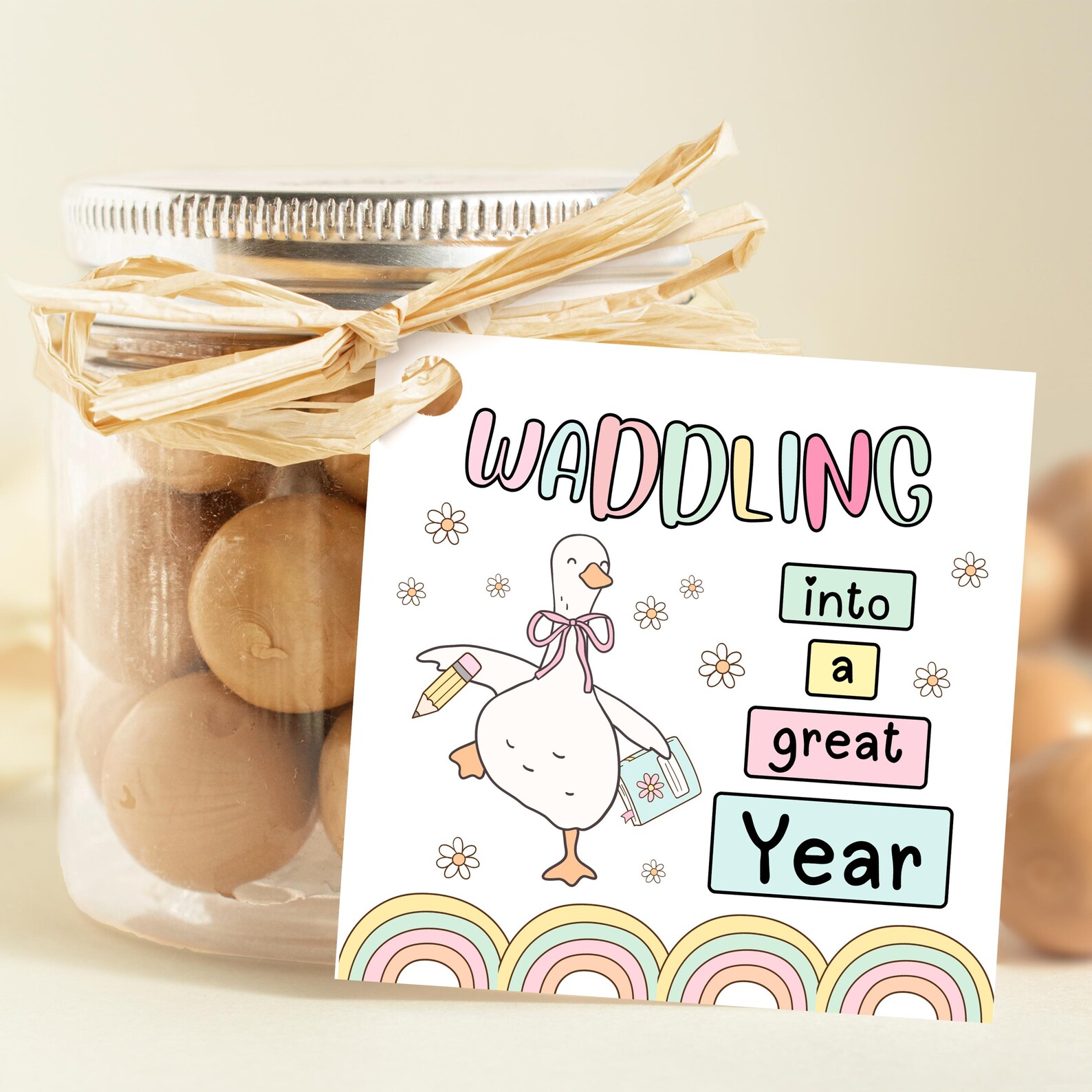 Silly Goose Welcome Back to School Sign: Classroom Decor (PDF Download ...