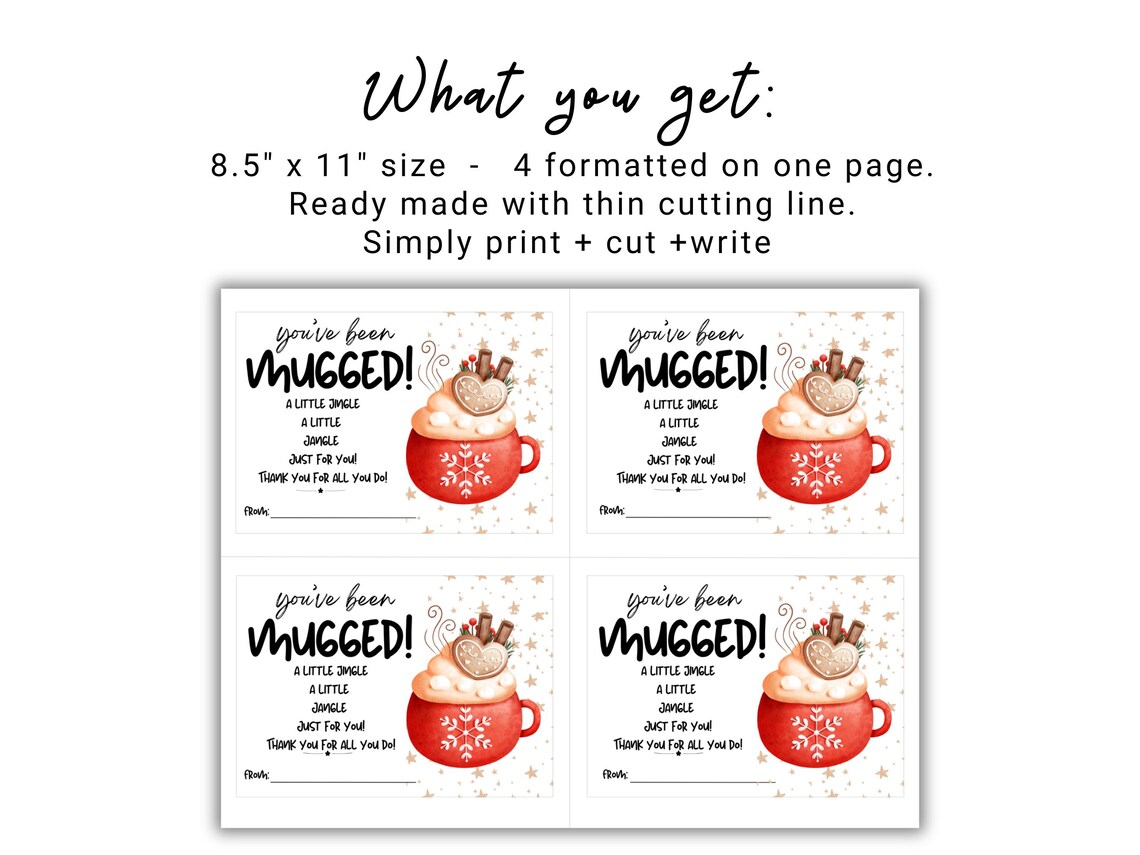 YOU'VE Been MUGGED, Appreciation Gift, Teacher, School Nurse, Nurse, Co ...