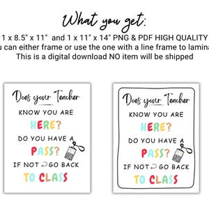 Do You Have a Pass School Nurse Wall Art Clinic Sign, for School Nurse ...