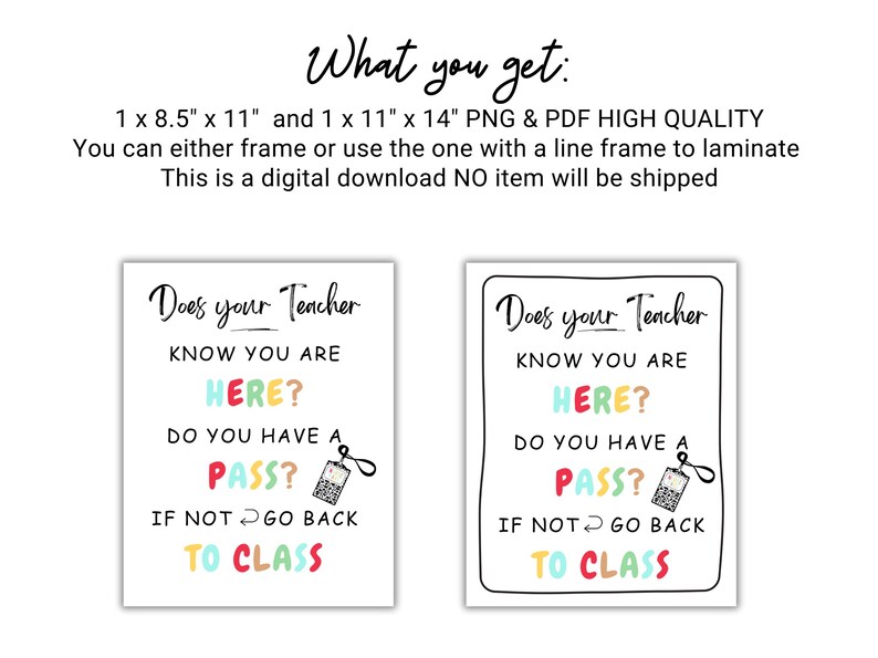 Do You Have a Pass School Nurse Wall Art Clinic Sign, for School Nurse ...