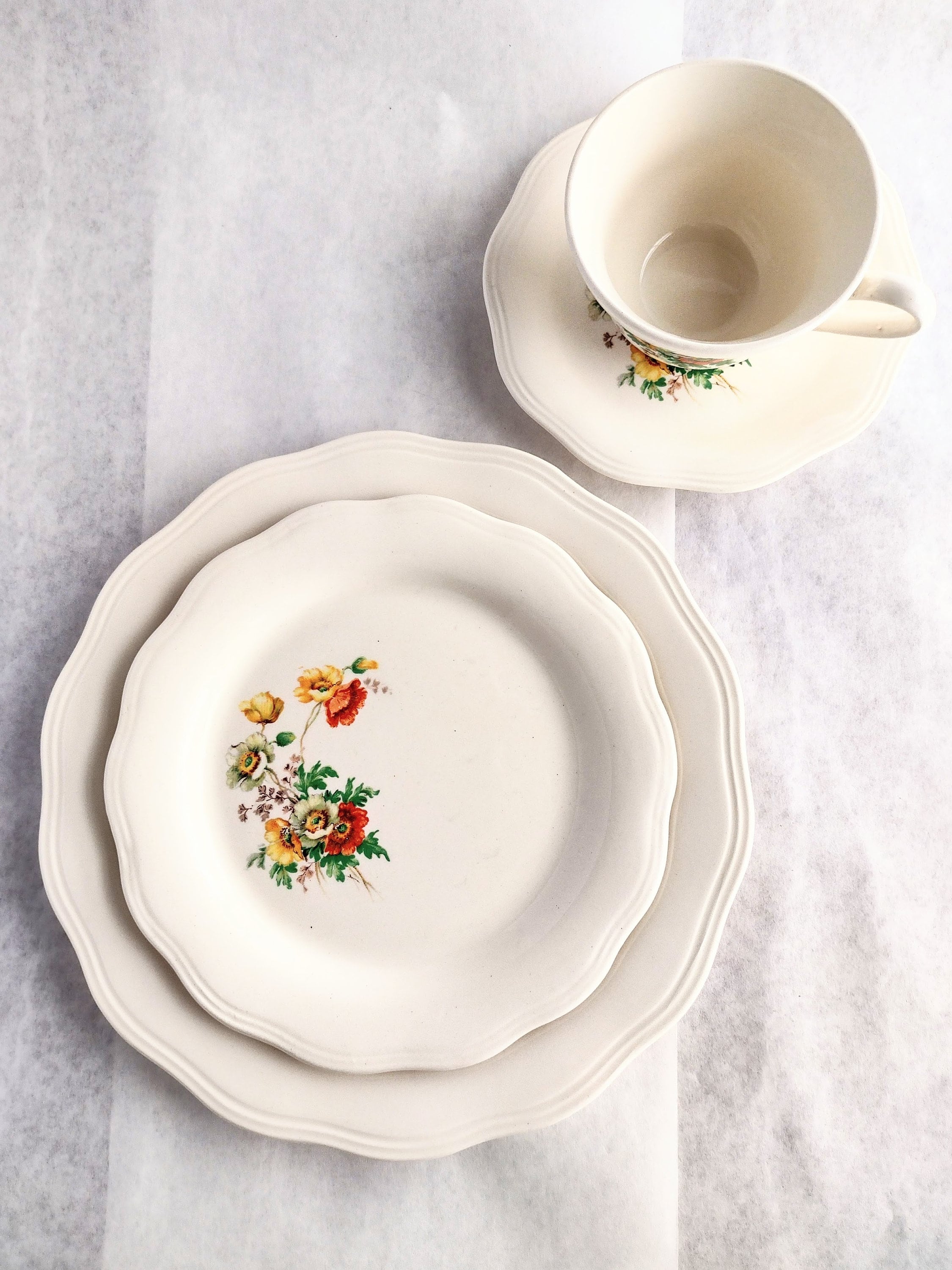French Saxon China - Circa Late 1930s - Etsy