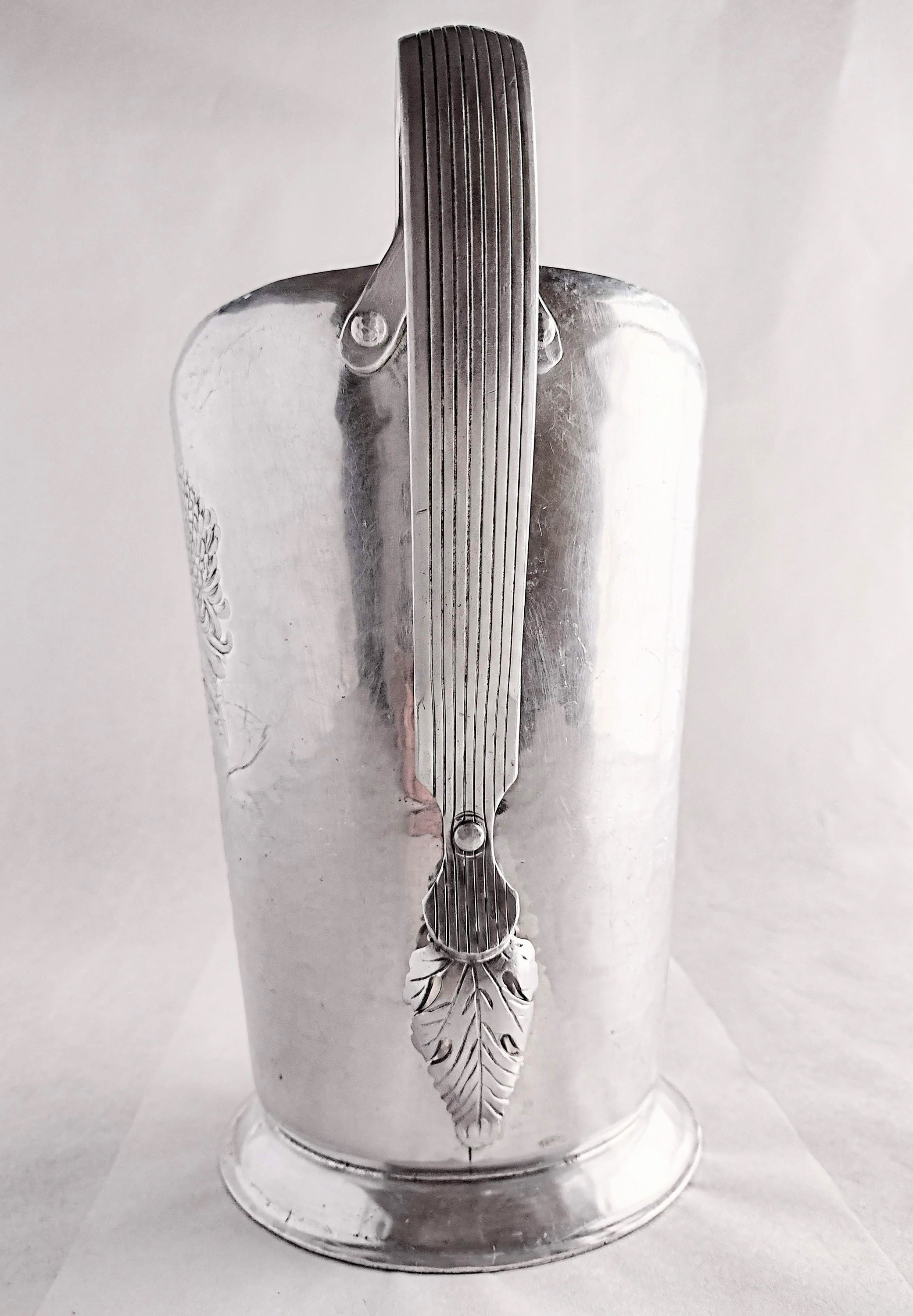 1950s Continental Hand Wrought Silverlook Pitcher - 509 - Etsy