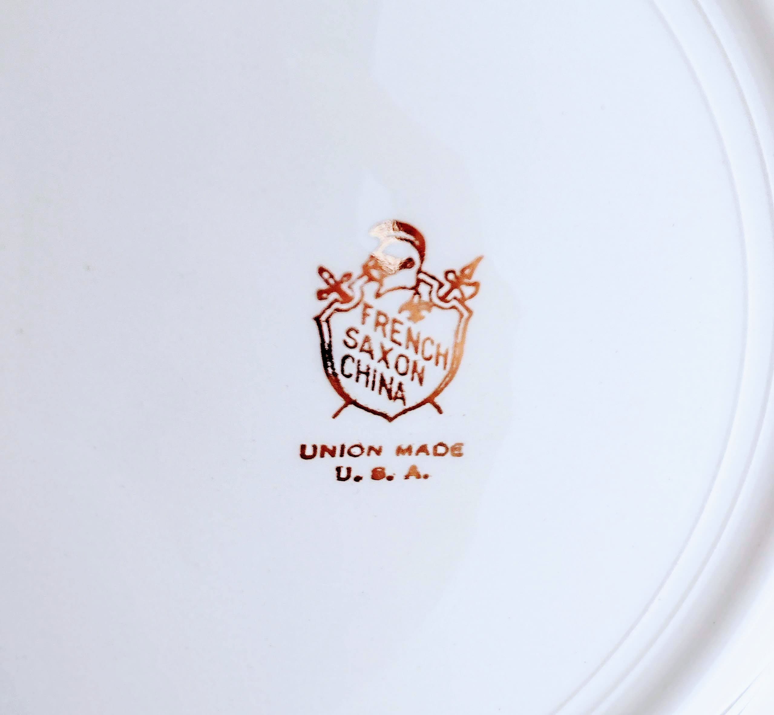 French Saxon China Circa Late 1930s - Etsy