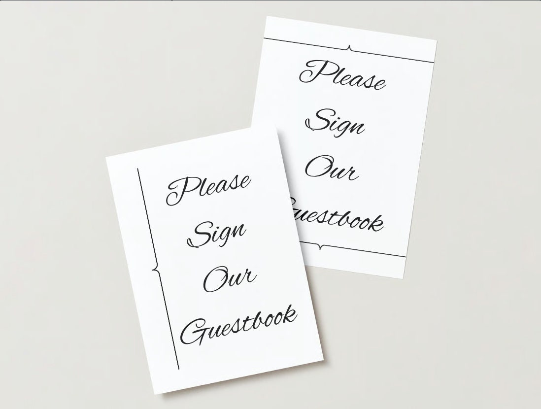 Printable Wedding Signage, Wedding Sign Template, Editable Sign ...