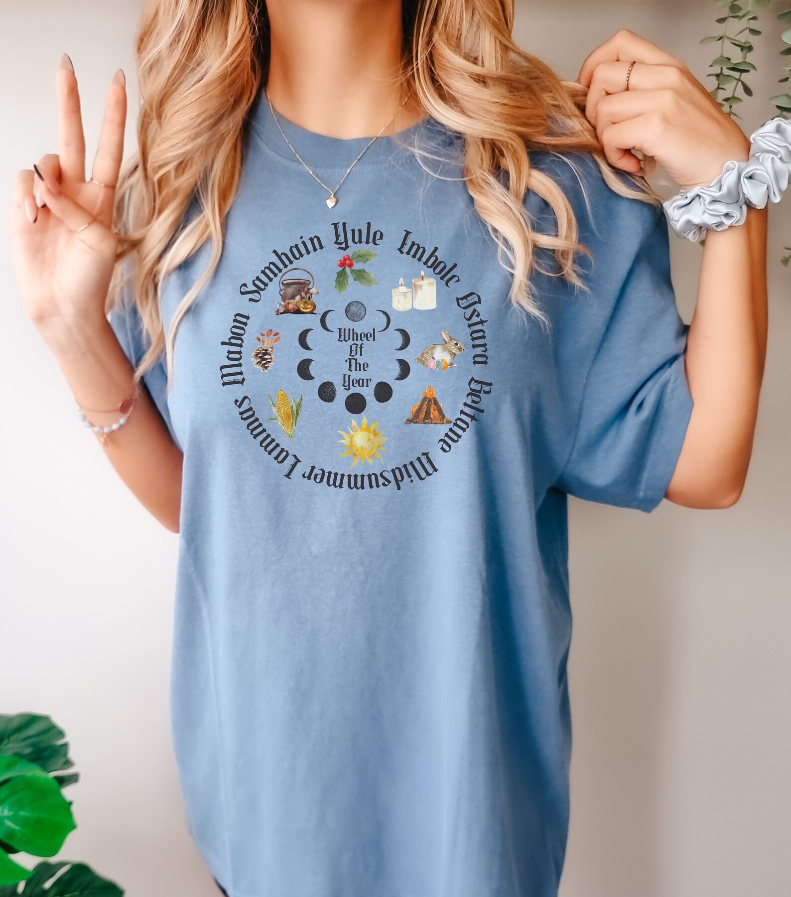 Wheel of the Year Shirt, Pagan Wheel of the Year, Gift for Witch ...
