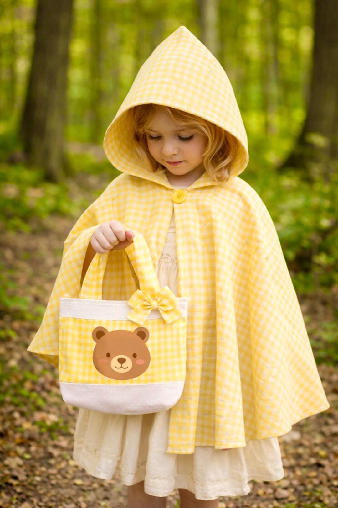 Goldilocks Yellow Small Tote Bag World Book Day - Etsy