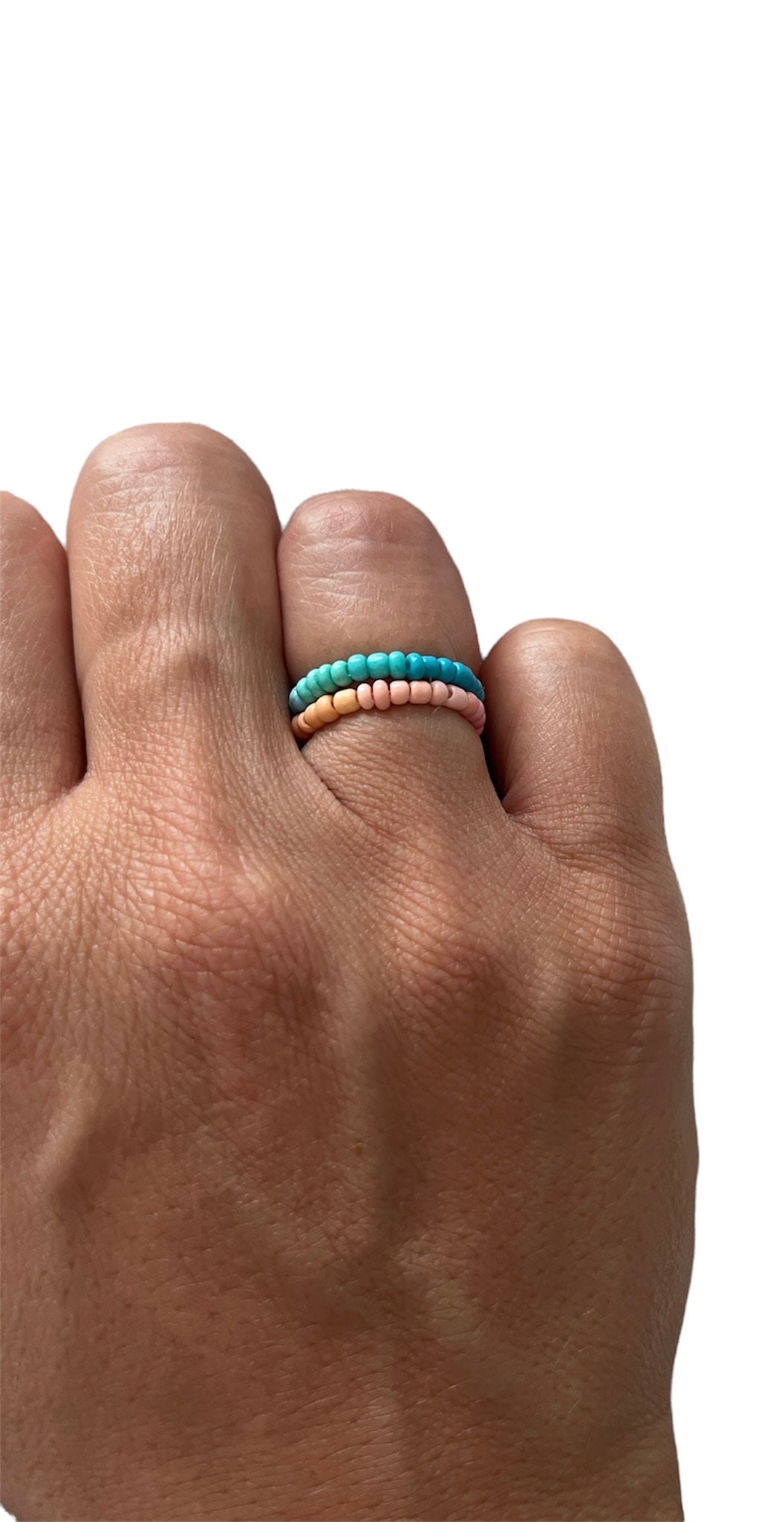 Seed Bead Rings - Etsy Canada