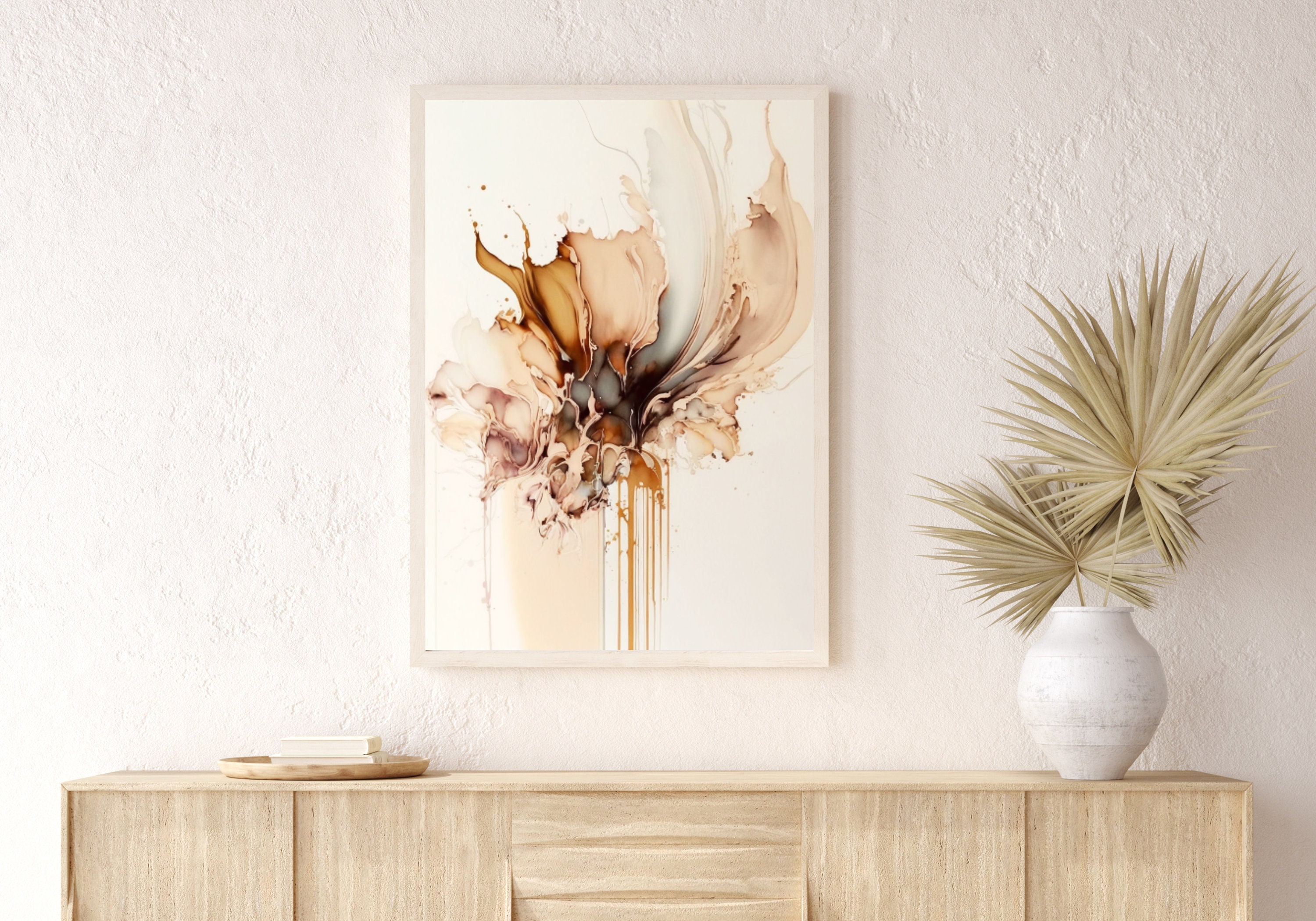 Modern Ink Art Printable Liquid Artwork Home Decor Wall Art Fluid ...