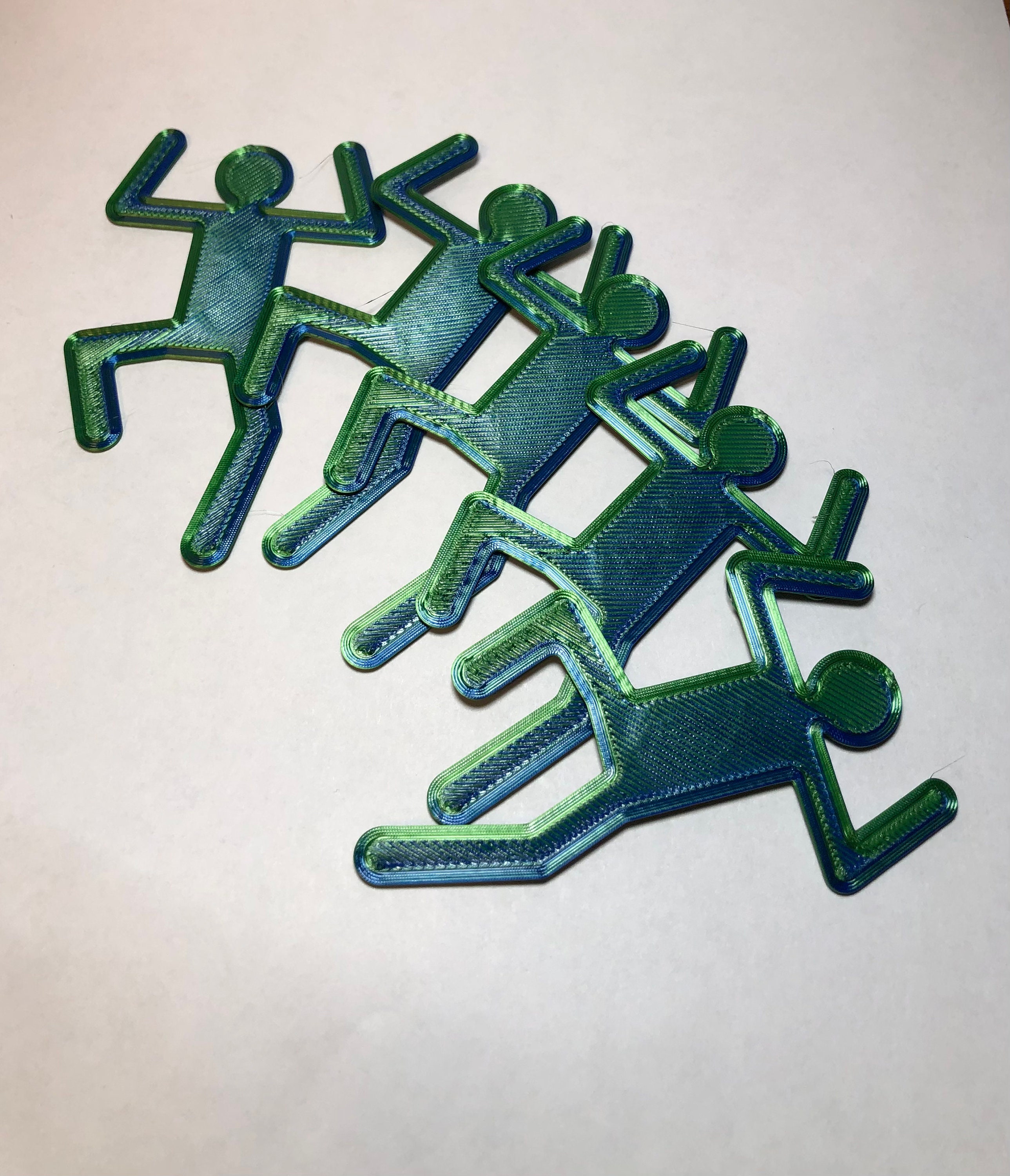 3D Printed Bookmarks (5 Pack) - Etsy