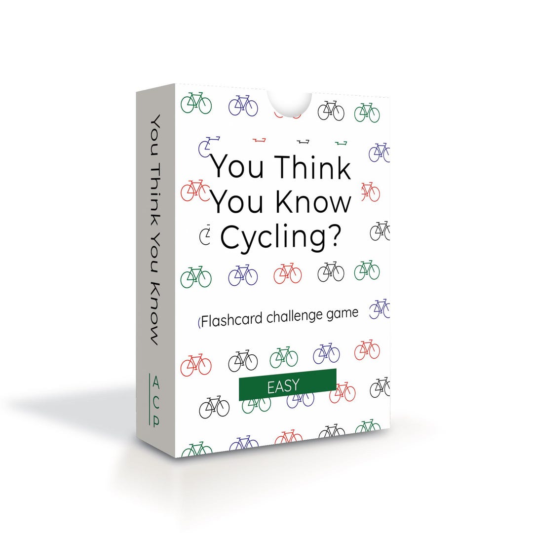 Cycling Flashcard Game | Gifts for Cyclists - Test Their Bike Knowledge ...