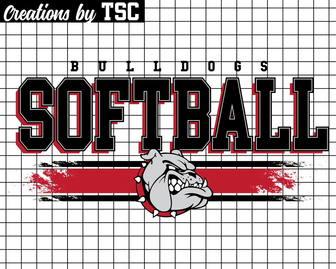 Bulldogs Softball | Digital Download | .PNG | Sublimation Ready - Etsy
