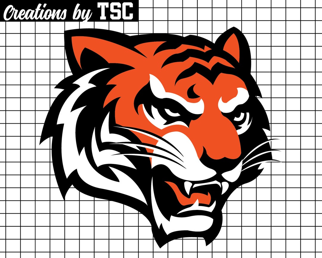 Tiger Mascot | Digital Download | .PNG .SVG | Circuit Ready ...
