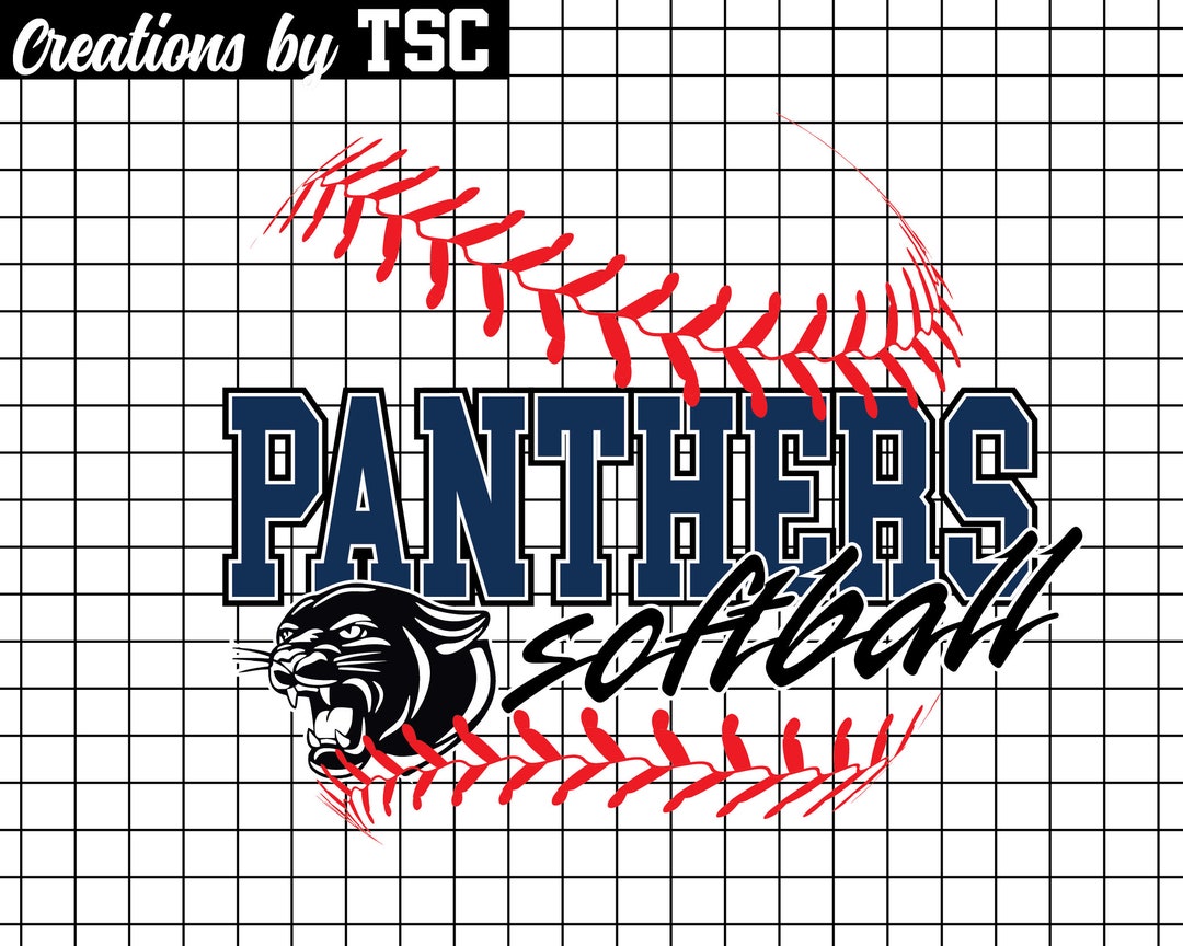 Panthers Softball | Digital Download | .PNG | Sublimation Ready - Etsy