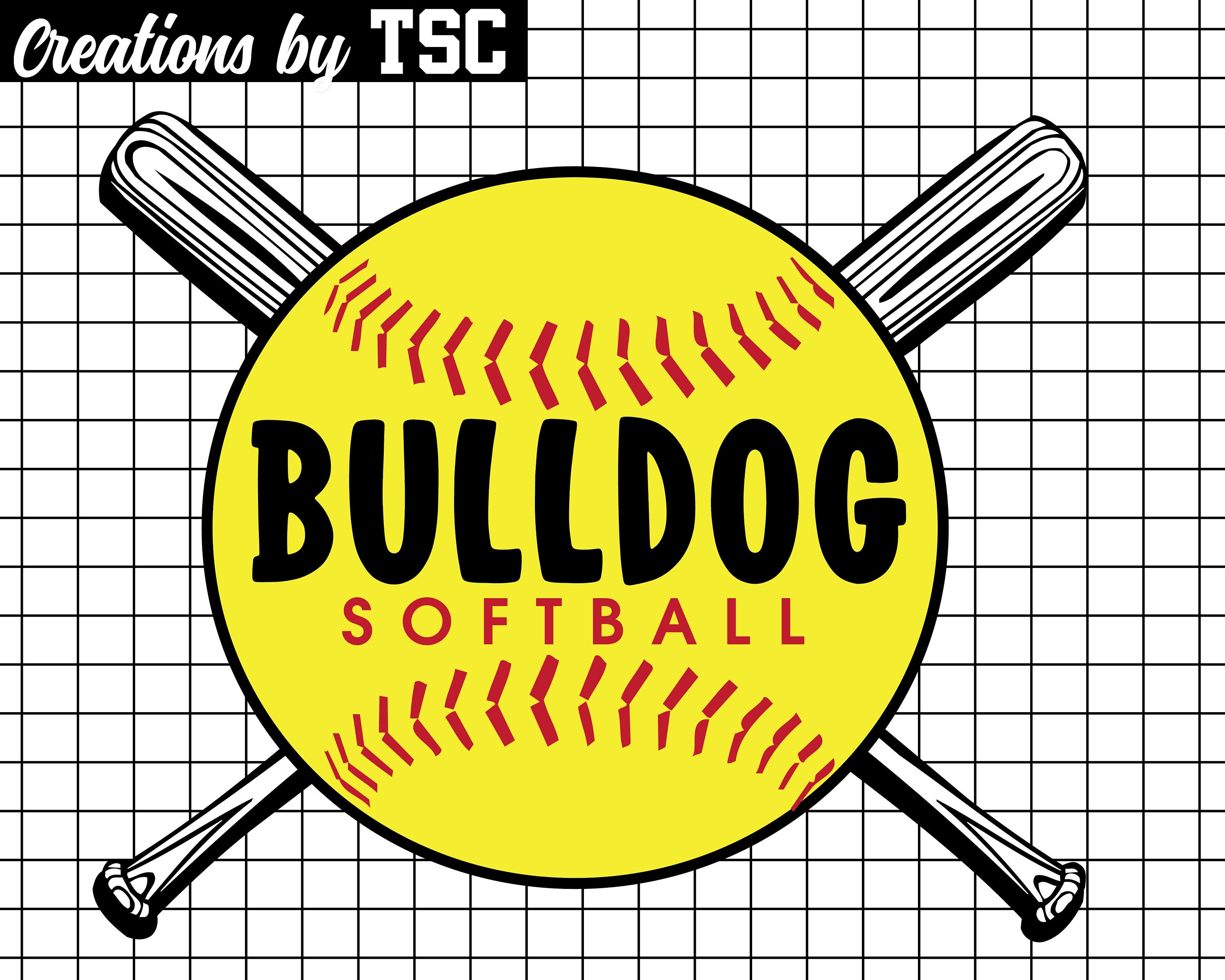 Bulldogs Softball Digital Download .PNG Sublimation - Etsy