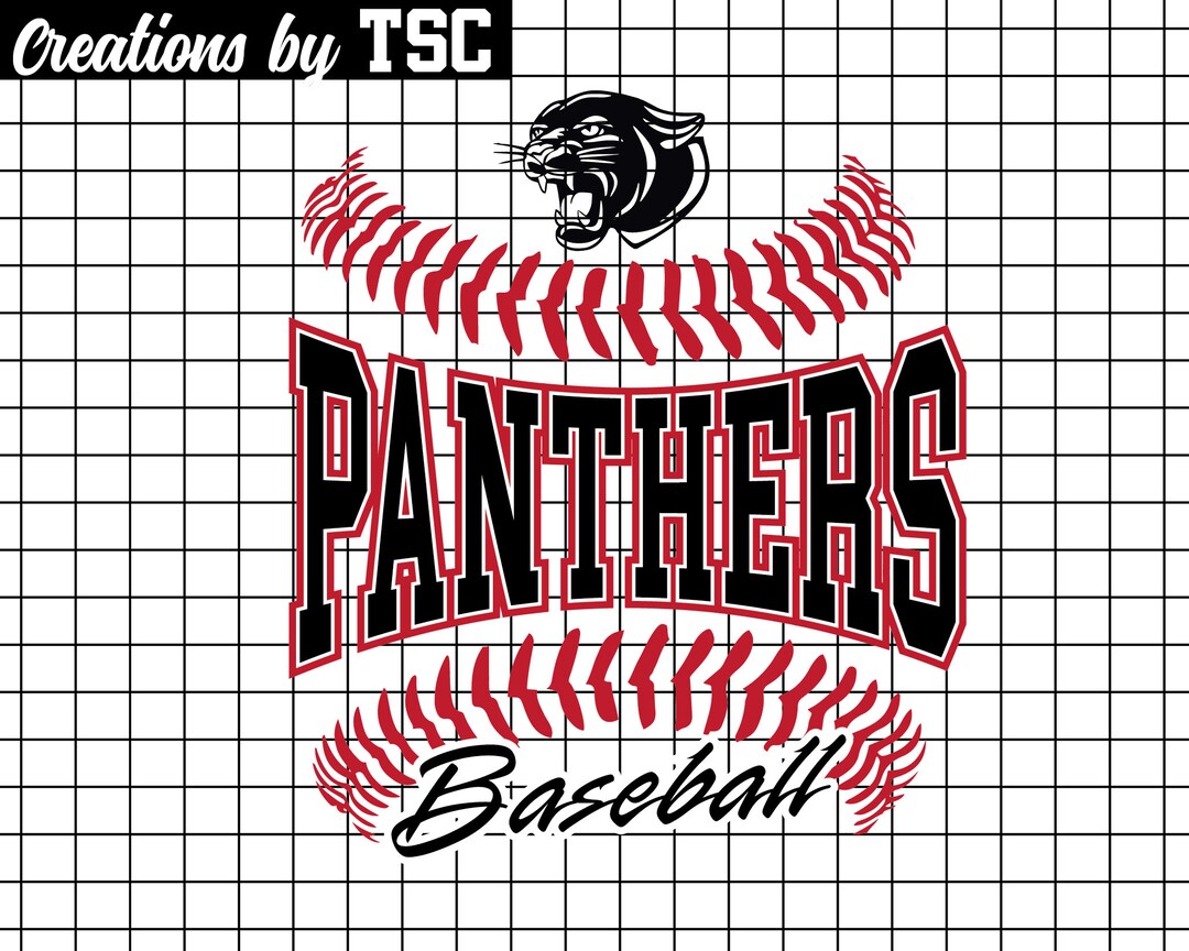 Panthers Baseball | Digital Download | .PNG .SVG | Circuit Ready ...
