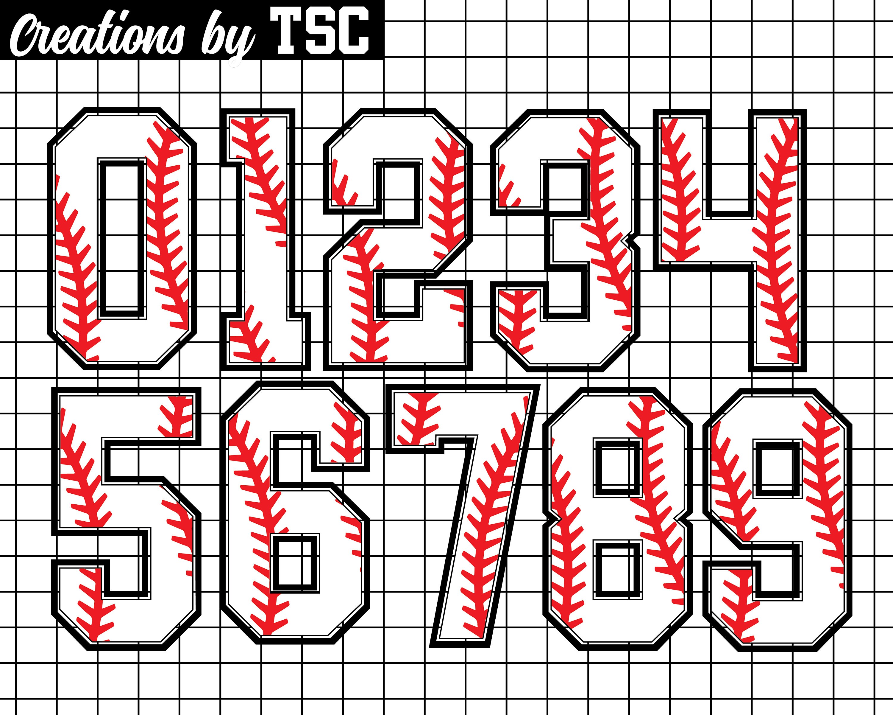 Baseball Letters | Digital Download | .PNG | Sublimation Ready - Etsy