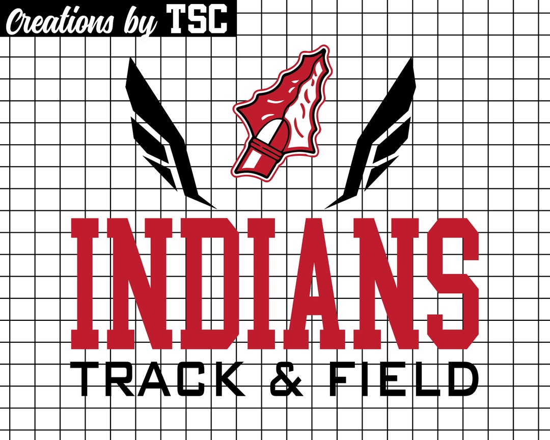 Indians Track and Field | Digital Download | .PNG .SVG | Circuit Ready ...