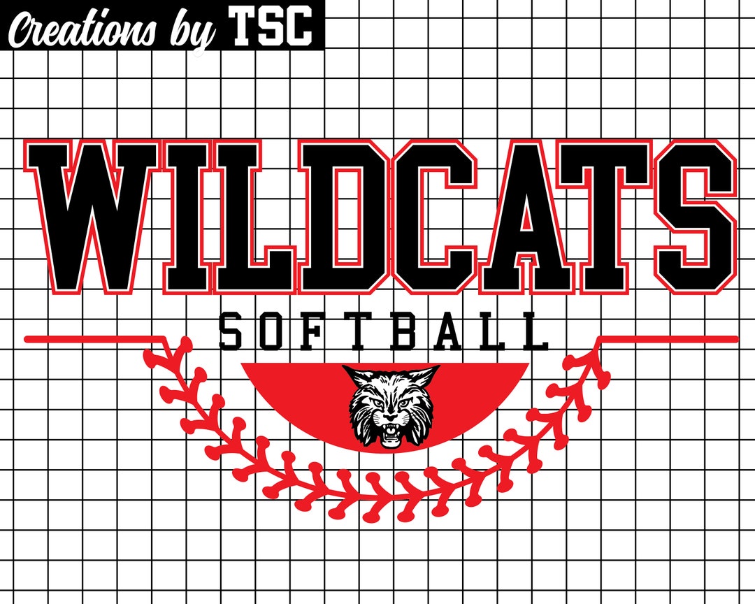 Wildcats Softball | Digital Download | .PNG | Sublimation Ready - Etsy