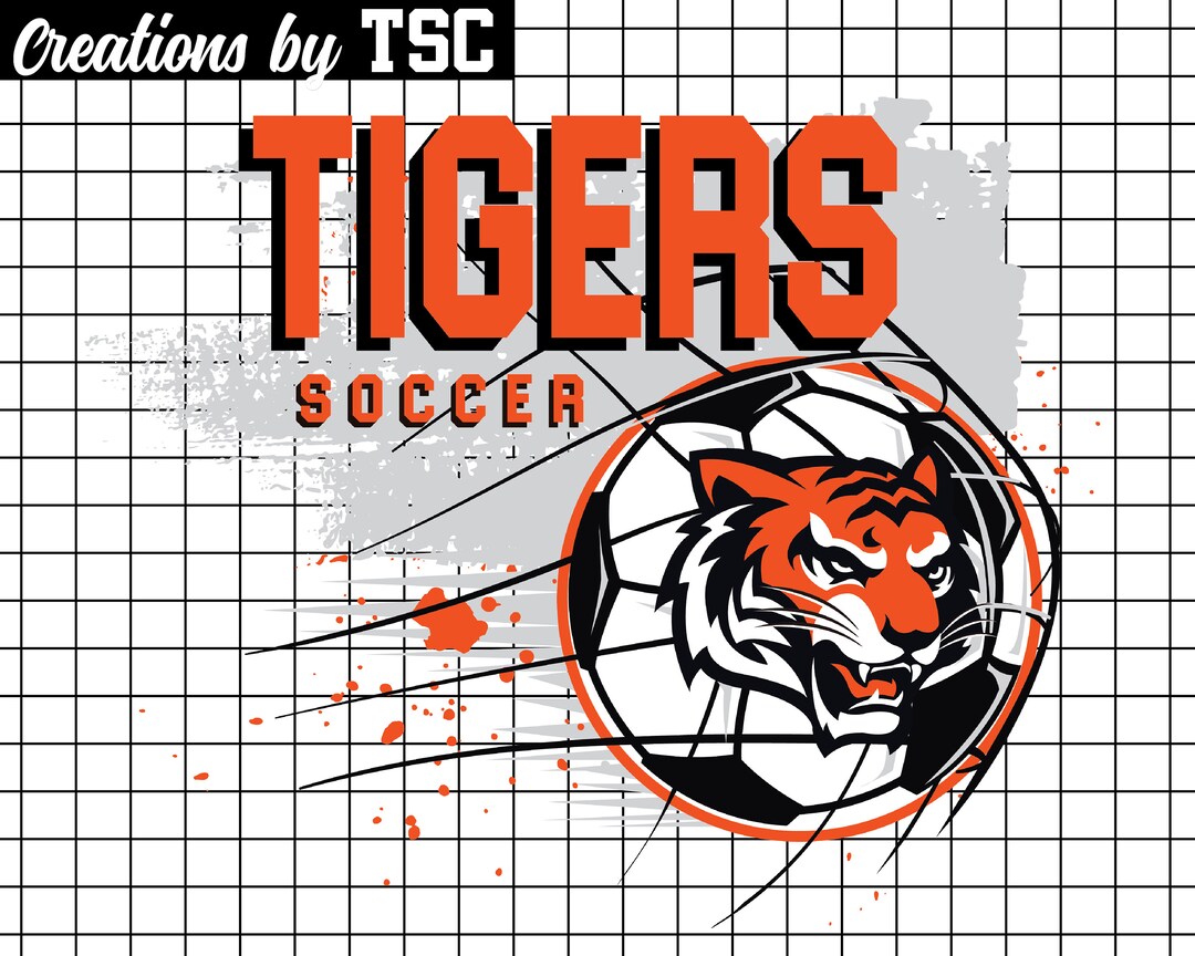 Tiger Soccer | Digital Download | .PNG | Sublimation Ready | Direct to ...