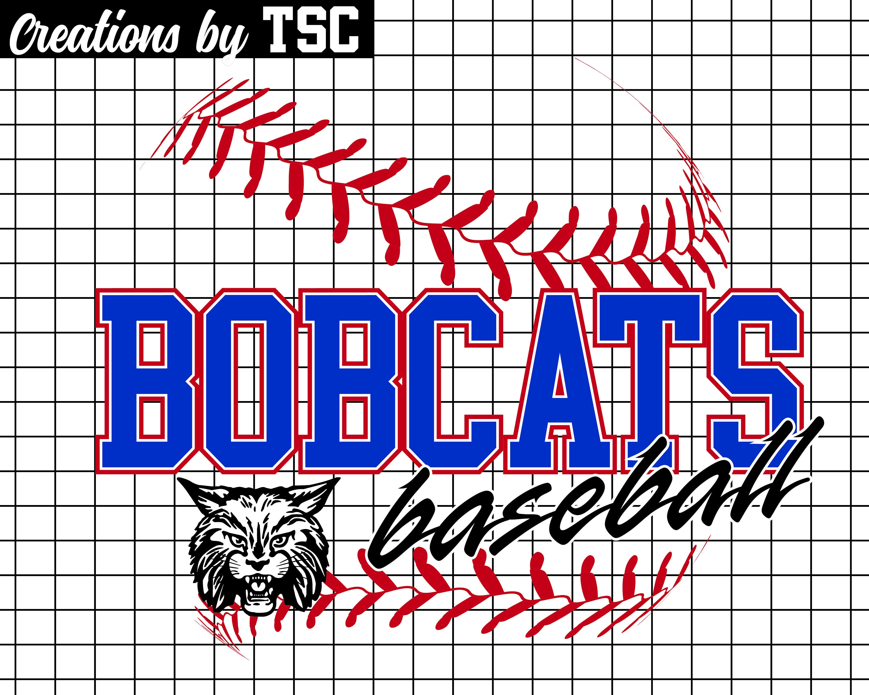Bobcat Baseball Digital Download .PNG Sublimation Ready - Etsy