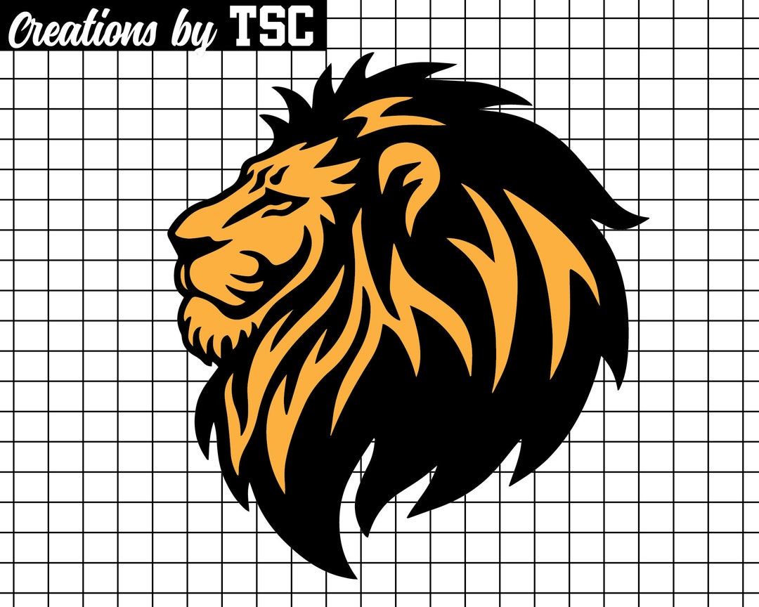 Lion Mascot | Digital Download | .PNG .SVG | Circuit Ready ...