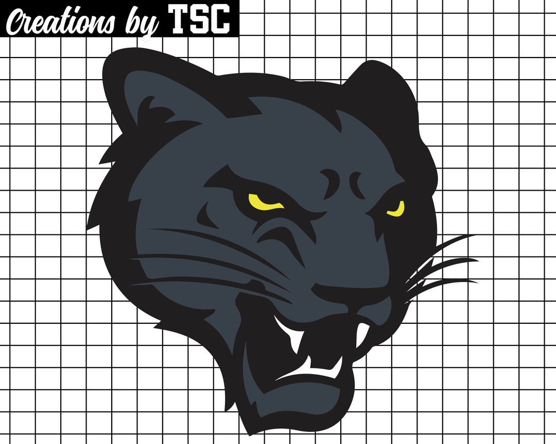 Panthers Mascot | Digital Download | .PNG .SVG | Circuit Ready ...