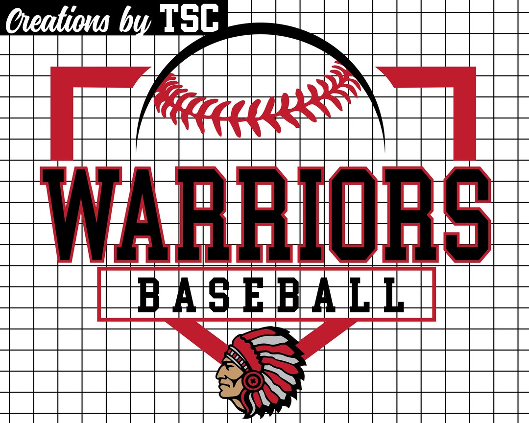 Warrior Baseball | Digital Download | .PNG | Sublimation Ready | Direct ...
