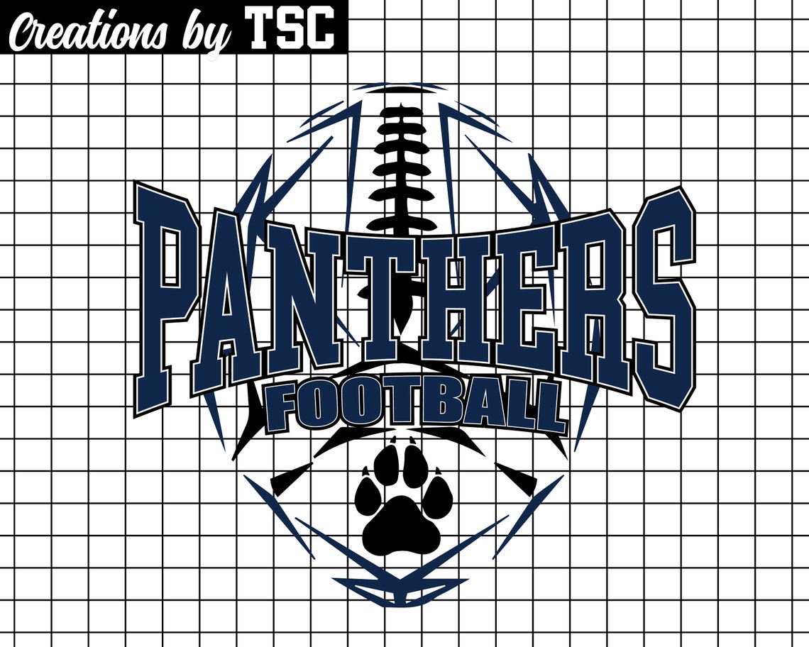 Panthers Football Digital Download .PNG Sublimation - Etsy
