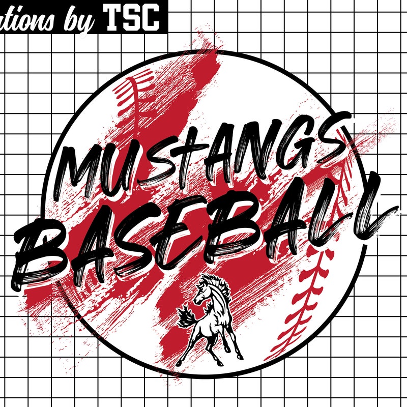 Mustang Baseball - Etsy