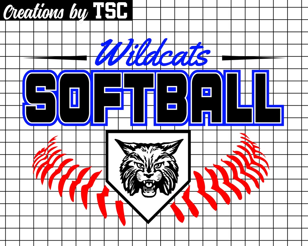 Wildcats Softball | Digital Download | .PNG | Sublimation Ready - Etsy