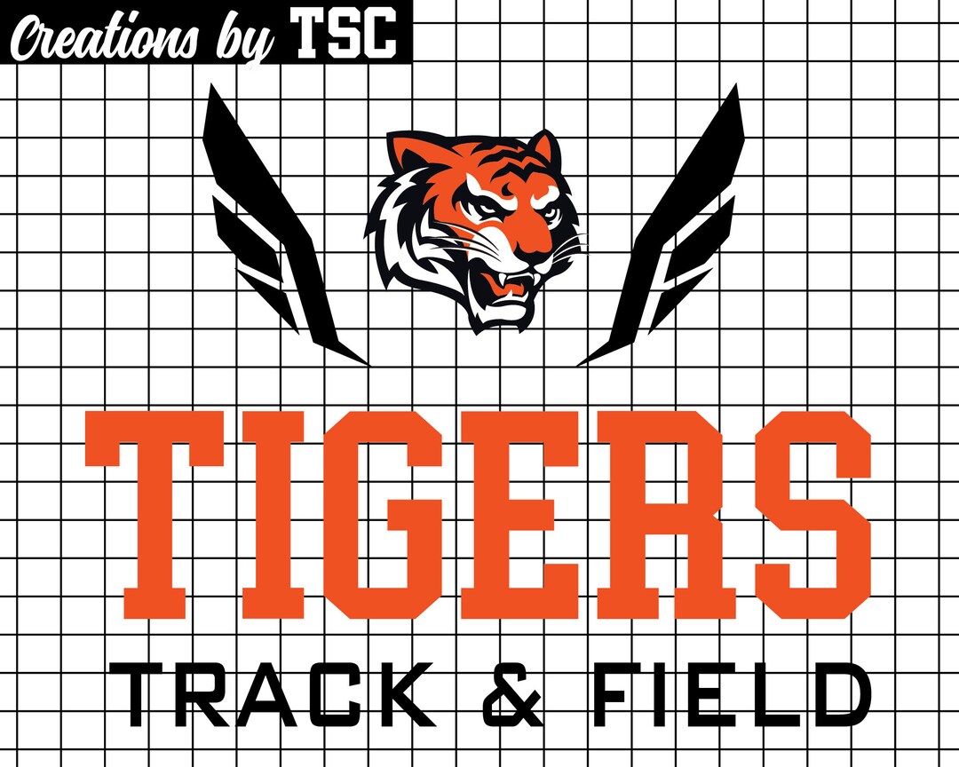 Tigers Track and Field | Digital Download | .PNG .SVG | Circuit Ready ...