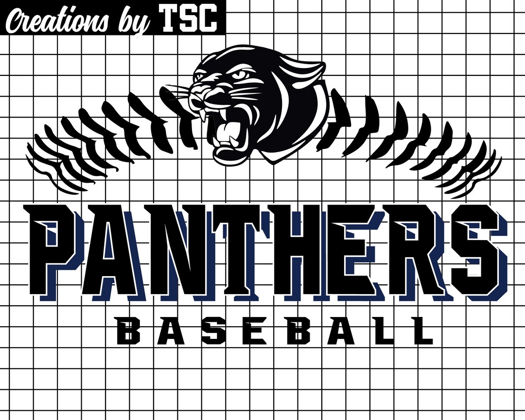Panther Baseball | Digital Download | .PNG .SVG | Circuit Ready ...