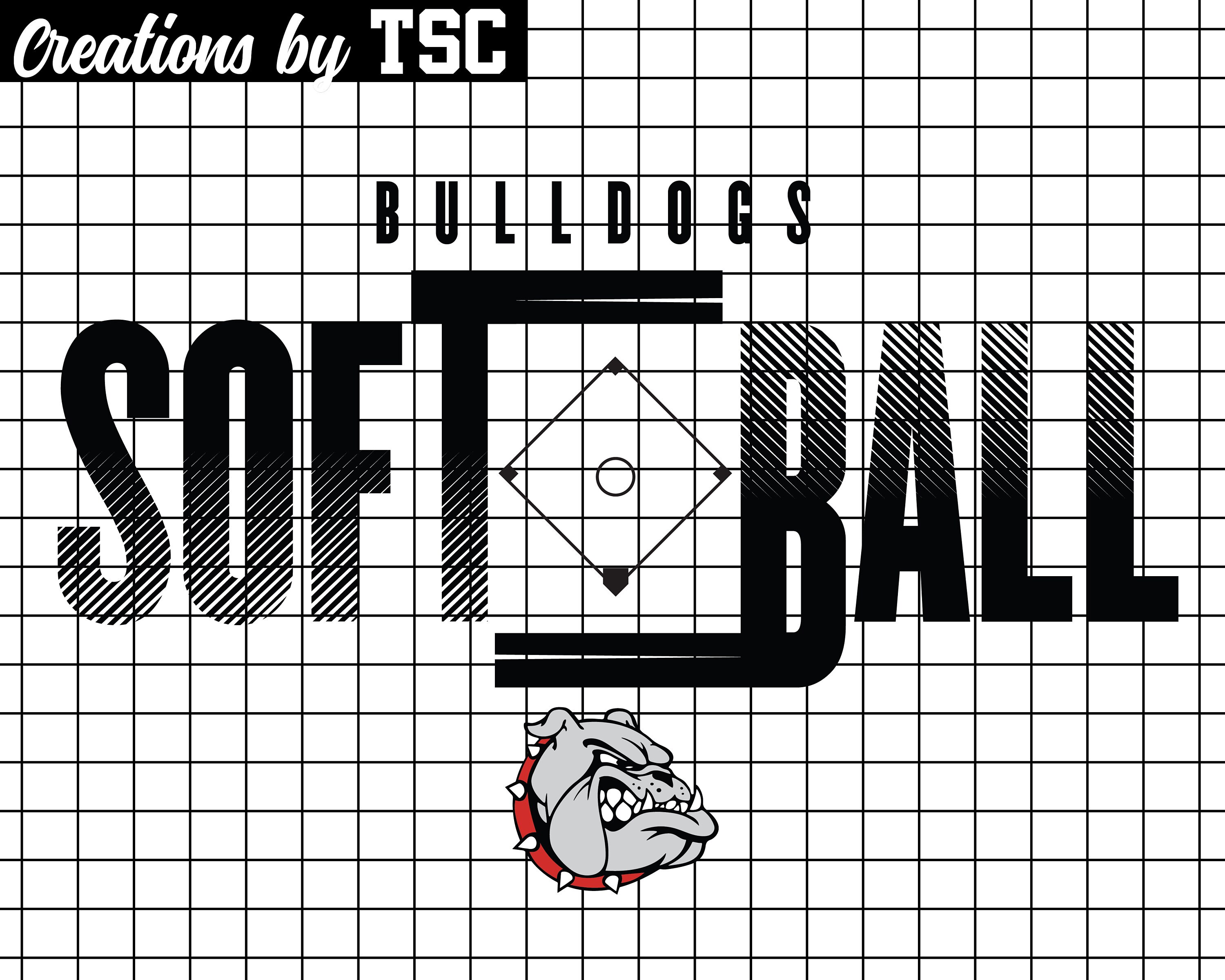 Bulldogs Softball Digital Download .PNG .SVG Circuit - Etsy