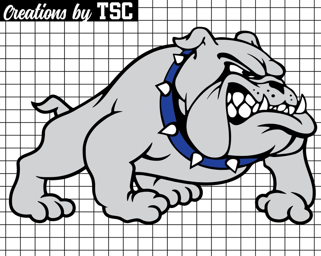 Bulldog Mascot Digital Download .PNG .SVG Circuit Ready Sublimation Ready - Etsy