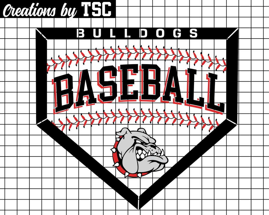 Bulldogs Baseball | Digital Download | .PNG .SVG | Circuit Ready ...