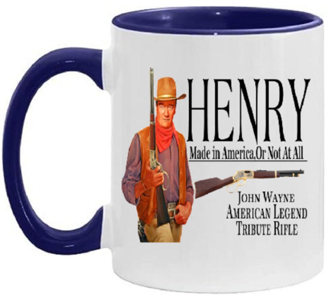 Henry Rifle Mugs, John Wayne, the Duke, Westerns, Lever Action - Etsy