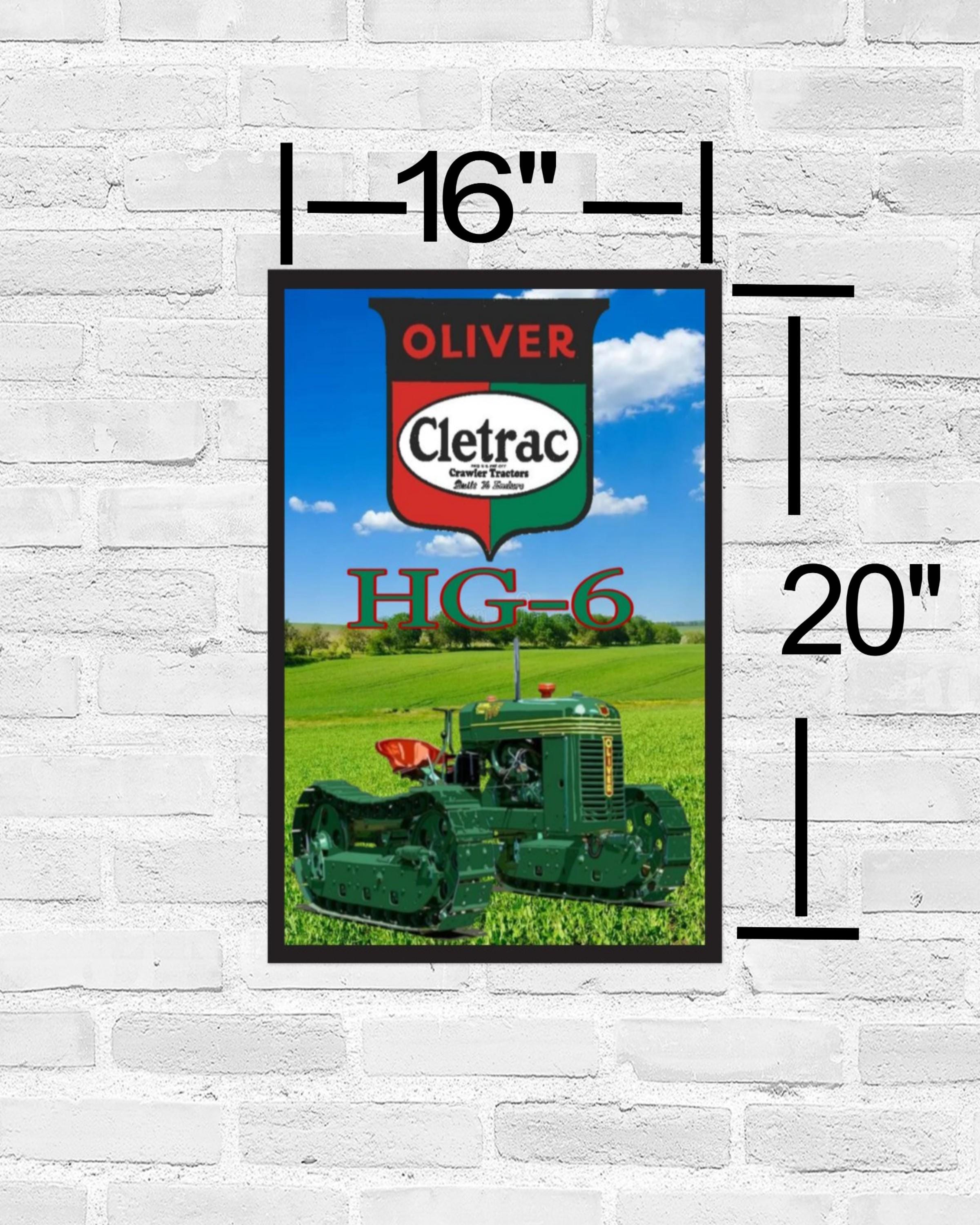 OLIVER CLETRAC HG-6, Crawler, Dozer, Classic Tractor, Vintage Machinery ...