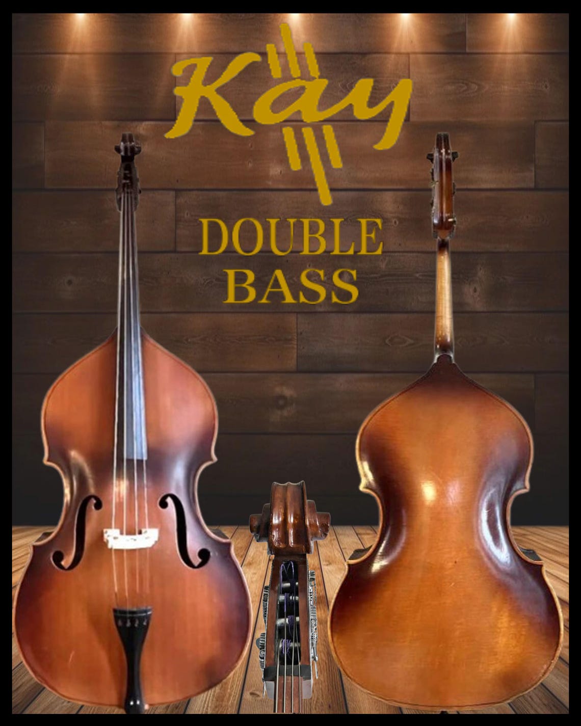 Kay Bass Fiddle Poster: Double Bass Wall Art - Etsy