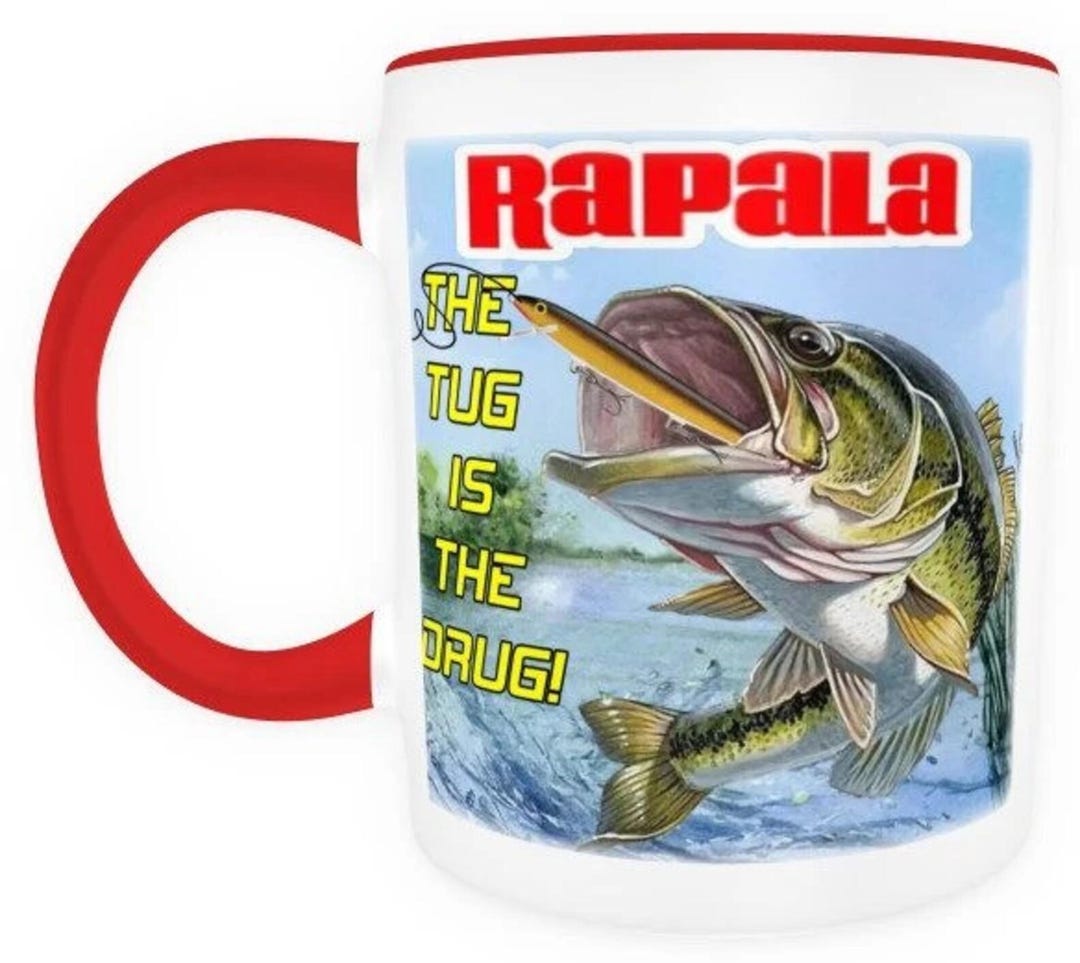 Fishing Lure Mug: Rapala Design - Fisherman Gift - Etsy