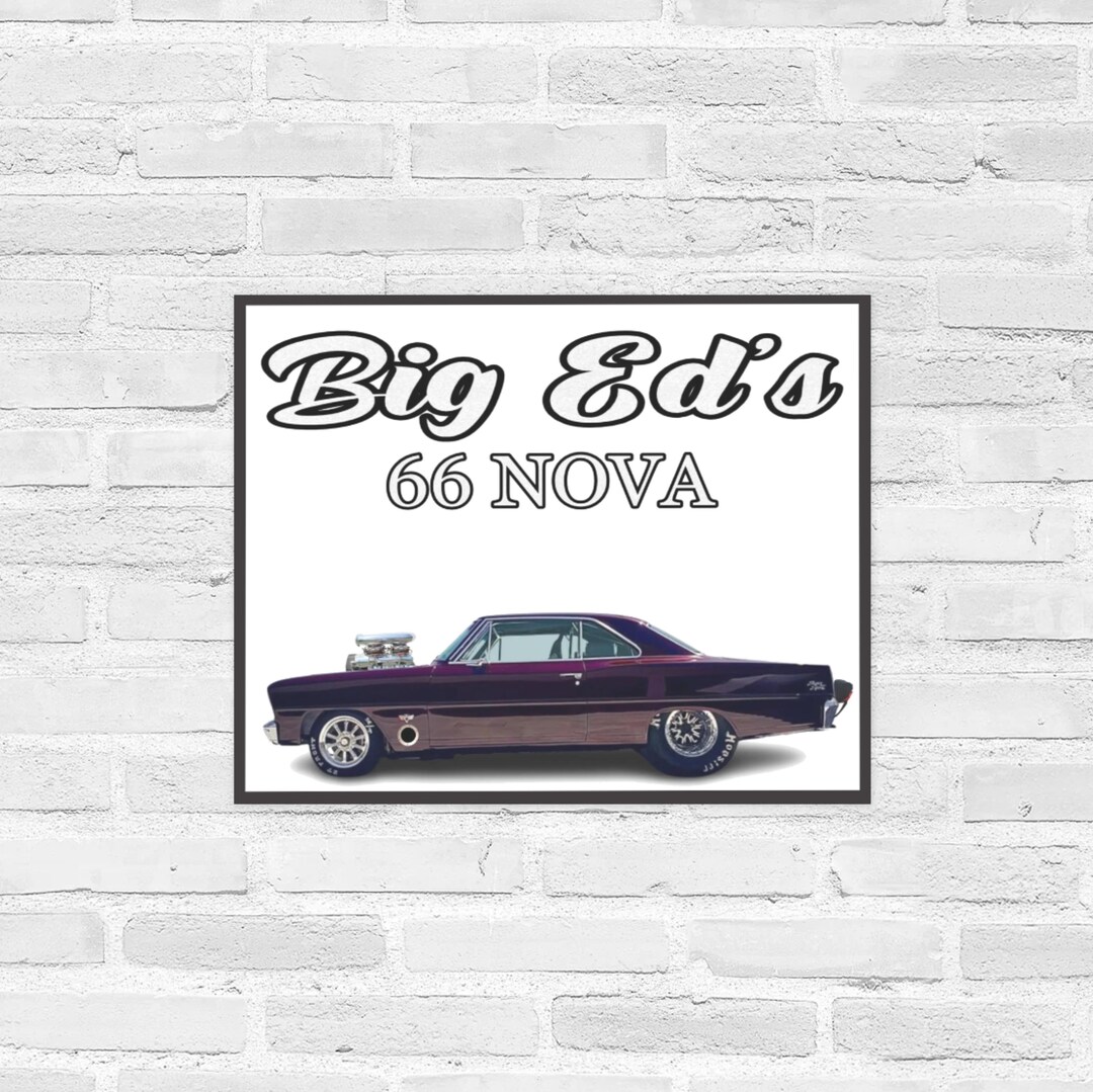 Drag Racing Poster With Your Drag Car - Etsy