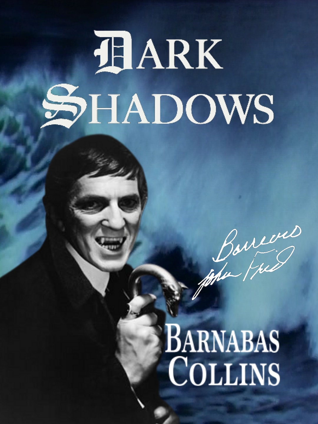 Dark Shadows, Barnabas Collins Poster, Collingwood Vampire, Creepy ...